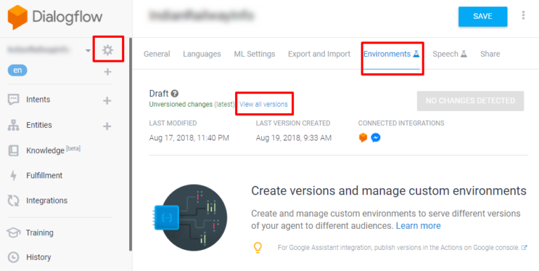 Chatbots Development in Dialogflow: Fix "Error submitting Assistant app" error