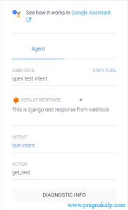 Dialogflow Tutorial: Create Fulfillment Webhook Using Python + Django