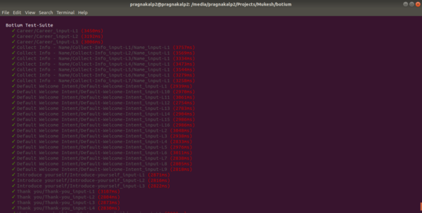 Botium Setup And Test Case Generation For Dialogflow Agent