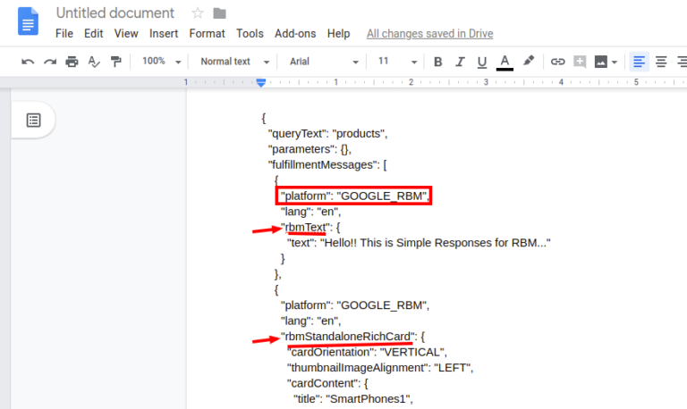 Integrate Google RBM (Rich Communication Services Business Messaging ...