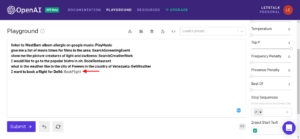 Intent Classification & Paraphrasing Examples Using GPT-3