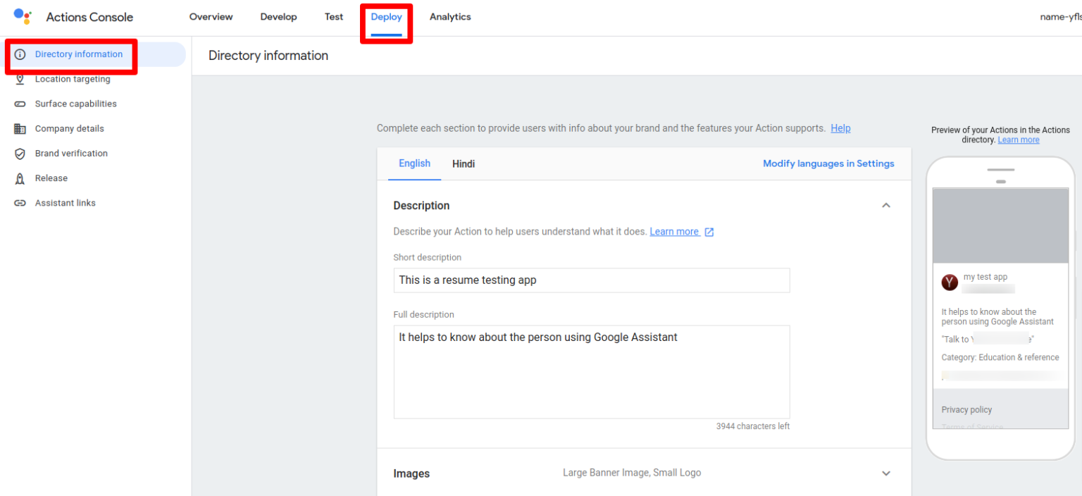 Dialogflow Tutorial – Build Resume Chatbot for Google Assistant (Part-2)