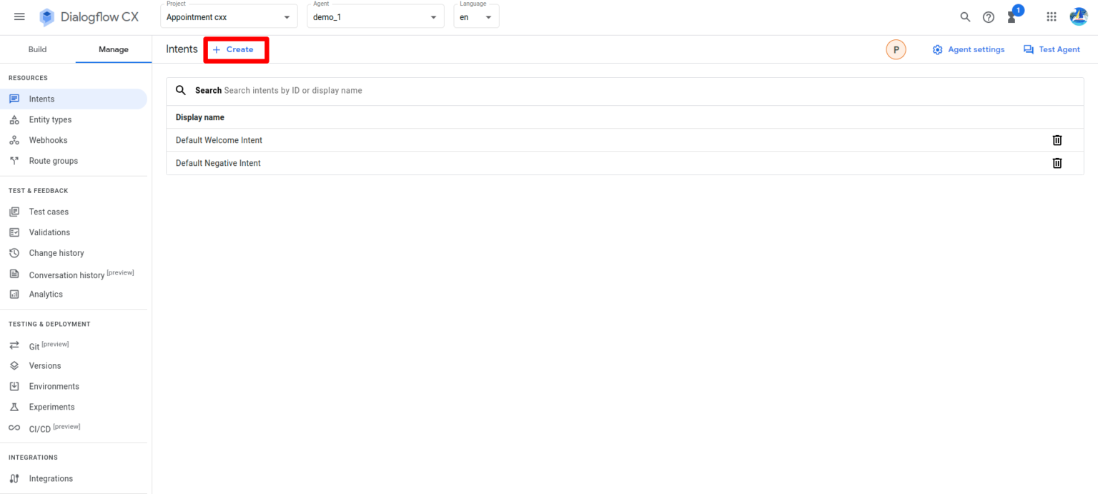 Dialogflow CX Tutorial For Beginners Part-1